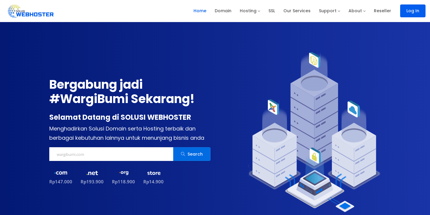 Solusi Web Hosting Terbaik Murah Include Free SSL | Solusi Webhoster