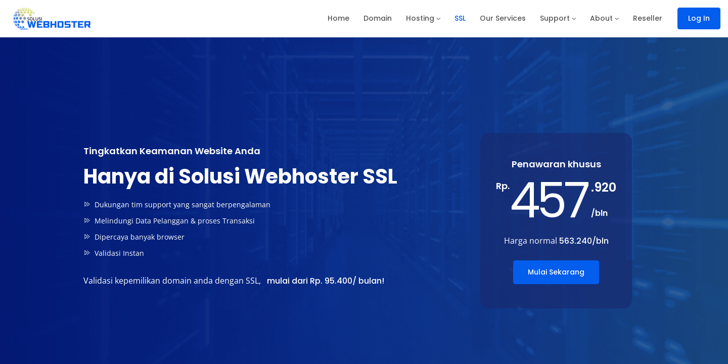 Apa itu SSL, Sertifikat SSL Murah | Solusi Webhoster